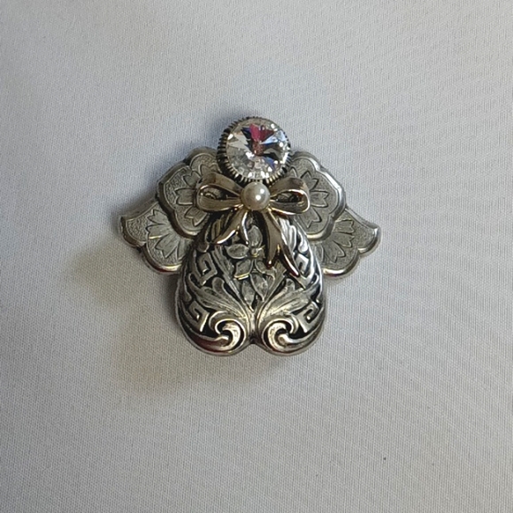 Jane | Jewelry | Jane 995 Aol Angel Pin | Poshmark